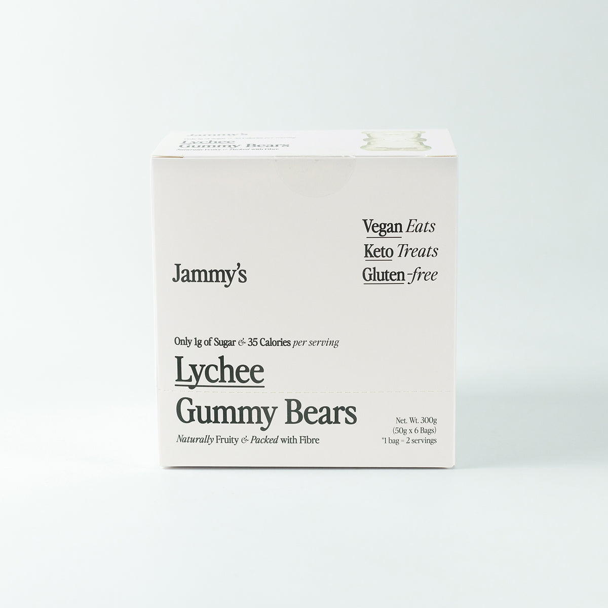 Lychee Gummy Bears – Jammy's