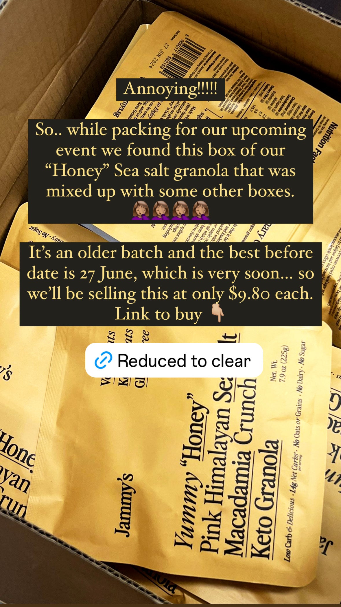 Granolas – Jammy's